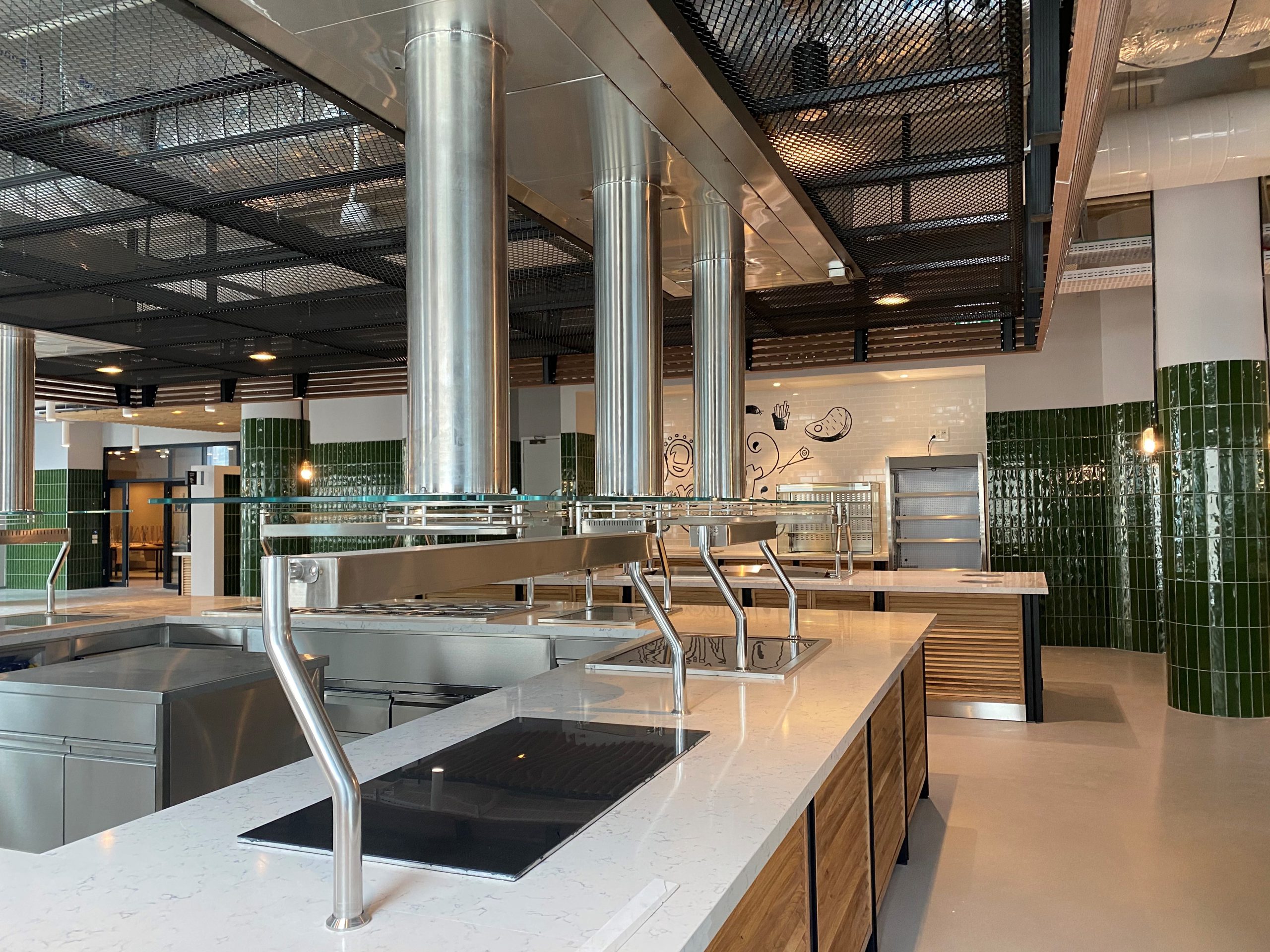 Mirage Design Glass Exhaust hoods - Arama and Benet Engineering